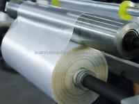 China Two layer t shirt bag making machine on roll Plastic garbage bag on roll making machine for sale