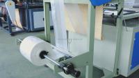 China Automatic garbage trash bag on roll making machine for sale