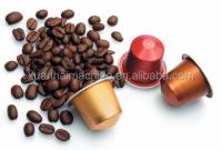 China Automatic nesspresso coffee powder capsule filling production machine making for coffee k-cup for sale