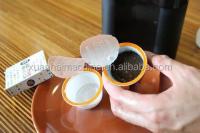 China Automatic nesspresso coffee powder capsule filling production machine making for coffee k-cup for sale