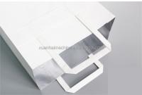 China Kraft Shopping Paper Bag Flat Rope Handle Inserting And Pasting Making Machine for sale