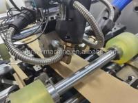 China Kraft Shopping Paper Bag Flat Rope Handle Inserting And Pasting Making Machine for sale