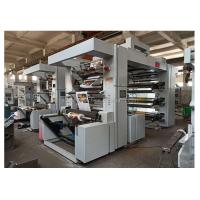 China 6 Colour 4 Color Machine Flexographic Flexo Printing Machine With Cutter for sale