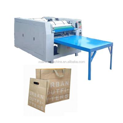 China XUANHAI cheap price sheet type plastic bag,paper bag sheet flexo printing machine for non woven,woven for sale