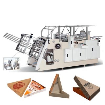 China paper lunch food carton pizza package small paper box making machines for sale