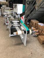 China low price 150m/min high speed pvc pet sleeve seaming machine for bottle label for sale