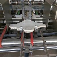 China XUANHAI ZF-800 High Speed Paper Lunch Burger Box Making Machine Automatic Paper Carton Erecting Forming Making Machine for sale
