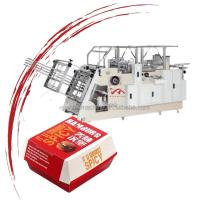 China XUANHAI ZF-800 carton erecting machine paper burger box making machine for sale