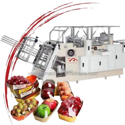 China Paper Box Forming Machine XUANHAI ZF-800 Automatic Paper Carton Erecting Making Machine for sale
