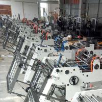 China XUANHAI ZF-800 paper box forming machine Lunch Burger Cake Hamburger fast food Pizza Box Making machine for sale