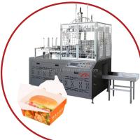 China 30-50pcs/min ZF-B Burger Disposable Paper Lunch Box Making Machine with Big Capacity for sale