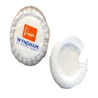 China Manual hotel toilet washing hand  round soap pleat wrapping machine for sale