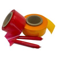 China Custom Printed PVDC Plastic Sausage Casing Film For Sausage Packaging for sale