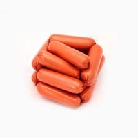 China Food Packing Film Printed Artificial Sausage Casing PVDC Tubular Sausage Casing for sale