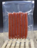 China Processed Meat Sausages Plastic Vacuum Shrink Pack Bags PVDC High Barrier Transparent for sale