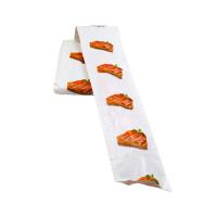 China Colorful Flexography Printed Plastic Sausage Casing Roll For Sausages for sale
