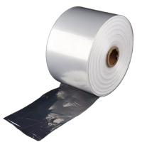 China Fish Seafood Roll Tube Plastic Film Roll Polythene PA Plastic Continuous Sleeve For Vacuum Packaging for sale