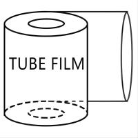 China Fish Seafood Roll Tube Plastic Film Roll Polythene PA Plastic Continuous Sleeve For Vacuum Packaging for sale
