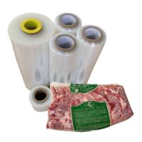 China Heat Shrink Poultry Bags / Cheese Plastic Tube Heat Shrink Wrap Bags For Meat for sale