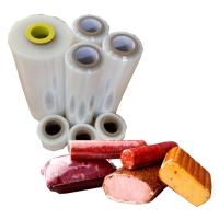 China Heat Shrink Poultry Bags / Cheese Plastic Tube Heat Shrink Wrap Bags For Meat for sale