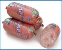 China Print Customize Sausage Casing Plastic Rolls Instant Ham Smoked PVDC Lidding Upper Bottom Thermal Forming for sale