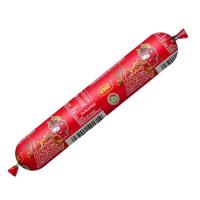 China Print Customize Sausage Casing Plastic Rolls Instant Ham Smoked PVDC Lidding Upper Bottom Thermal Forming for sale