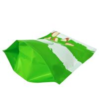 China 100 mic Smooth Gravure Zipper Coated PVDC Laminated Bags For Dog Nuts And Snack Food Packaging for sale