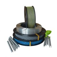 China Wall Clamp Heavy Duty Reel R Shape Sausages Clips Food Standard Packaging 8000Numbers/Roll for sale