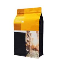 China Customized Logo Eight Sided Seal Laminated Plastic Bag 40mic~250mic For Pet Food Bags for sale