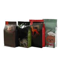 China Food Pack Bag Plastic Custom Printed Coffee Bags Ziplock  40 Mic~250 Mic for sale