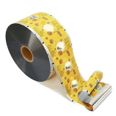 China Printed Packaging PVDC Laminated Bags Roll With Zipper For Food for sale