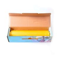 China Fresh Food Wrap Transparent PVDC Cling Film Wrap Slide Cutter Stretch Film for sale