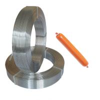 China 5.5kg/Roll Highest Level Food Grade Aluminium Wire Roll Clips For Sausages Casing for sale