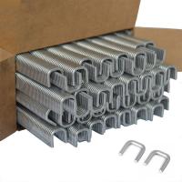 China Heavy Duty Aluminum Reel Wire Sausage Casing Clips For Food Sausages Casing Sealed for sale
