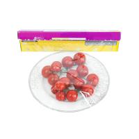 China Custom Good Barrier Safe Food Grade Cling Film Roll Anti Fogging PVDC Cling Film for sale
