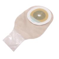 China Colostomy Bag Ostomy Skin Friendly Non Woven Lining With Clamp Closure Colostomy Bags for sale