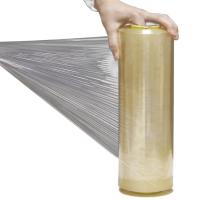China High Temperature Resistant PVDC Cling Film Food Grade Household Commercial Large Roll Sliding Knife Cutter Box for sale