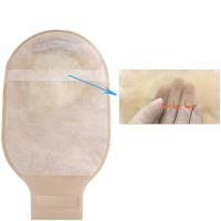 China One / Two Pieces 15-80mm Disposable Colostomy Bag Without / With Activated Carbon for sale