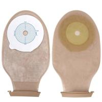 China Reusable Cover One Piece Opaque Ostomy Colostomy Bag Non Woven And Hydrocolloid for sale
