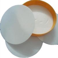 China Saranex Plastic Bottle Cap Liner For Spirit  Die Cut Piece 10mm-300mm for sale