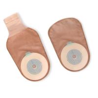 China One Piece / Two Piece Disposable Colostomy Bag / Ostomy Bag 70mm for sale