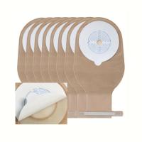 China Stoma Bag Colostomy Transparent Cut One Piece Ostomy Colostomy Bag Stoma Bag Colostomy Manufacturer for sale