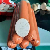 China Printed Cooked Easy Peeling PVDC Plastic Sausage Casing Film for sale