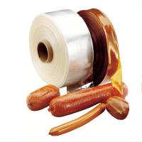 China Customization Smoked Sausages Tubular Pvdc Sausage Film for sale