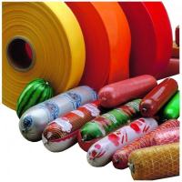 China Roll Flat PVDC Plastic Sausage Casing Film Width 140mm 180mm for sale