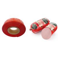 China Customized Logo Printing High Barrier PVDC Plastic Sausage Casing Film for sale