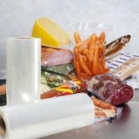 China Plastic Food Vacuum Packaging Barrier PA / PE Co-extruded Multilayer Rolls Thermoforming Sausages Packing Material for sale