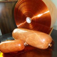 China 30-350mm Flat Width PVDC Plastic Sausage Casing Film Heat Resistant Up To 90C For Sausage Packaging for sale