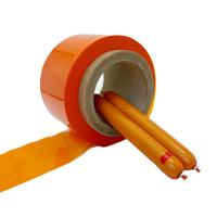 China Food Packaging PVDC Plastic Sausage Casing Film With Less Than 1cc/m2/24h Oxygen Permeability for sale