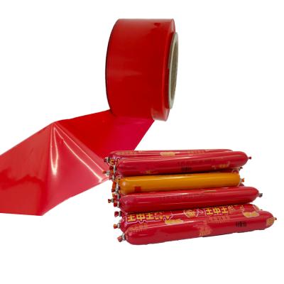 China Food Packaging PVDC Plastic Sausage Casing Film With Less Than 1cc/m2/24h Oxygen Permeability for sale